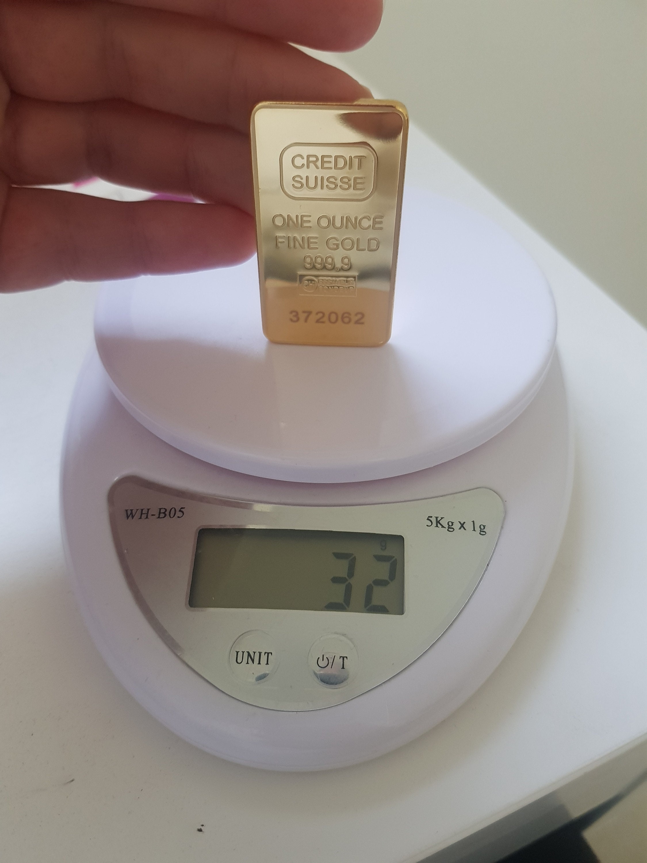 32 Gram .999 Gold Plated Bars 1 for Gold Recovery Jewelry | Etsy