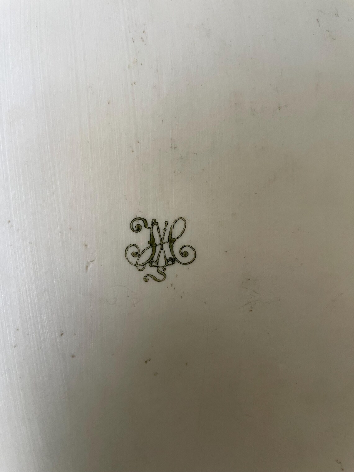 Antique Art Pottery Dutch Delft Plate With Typical Dutch Scene . Marked ...