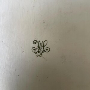 Antique Art Pottery Dutch Delft Plate With Typical Dutch Scene . Marked ...