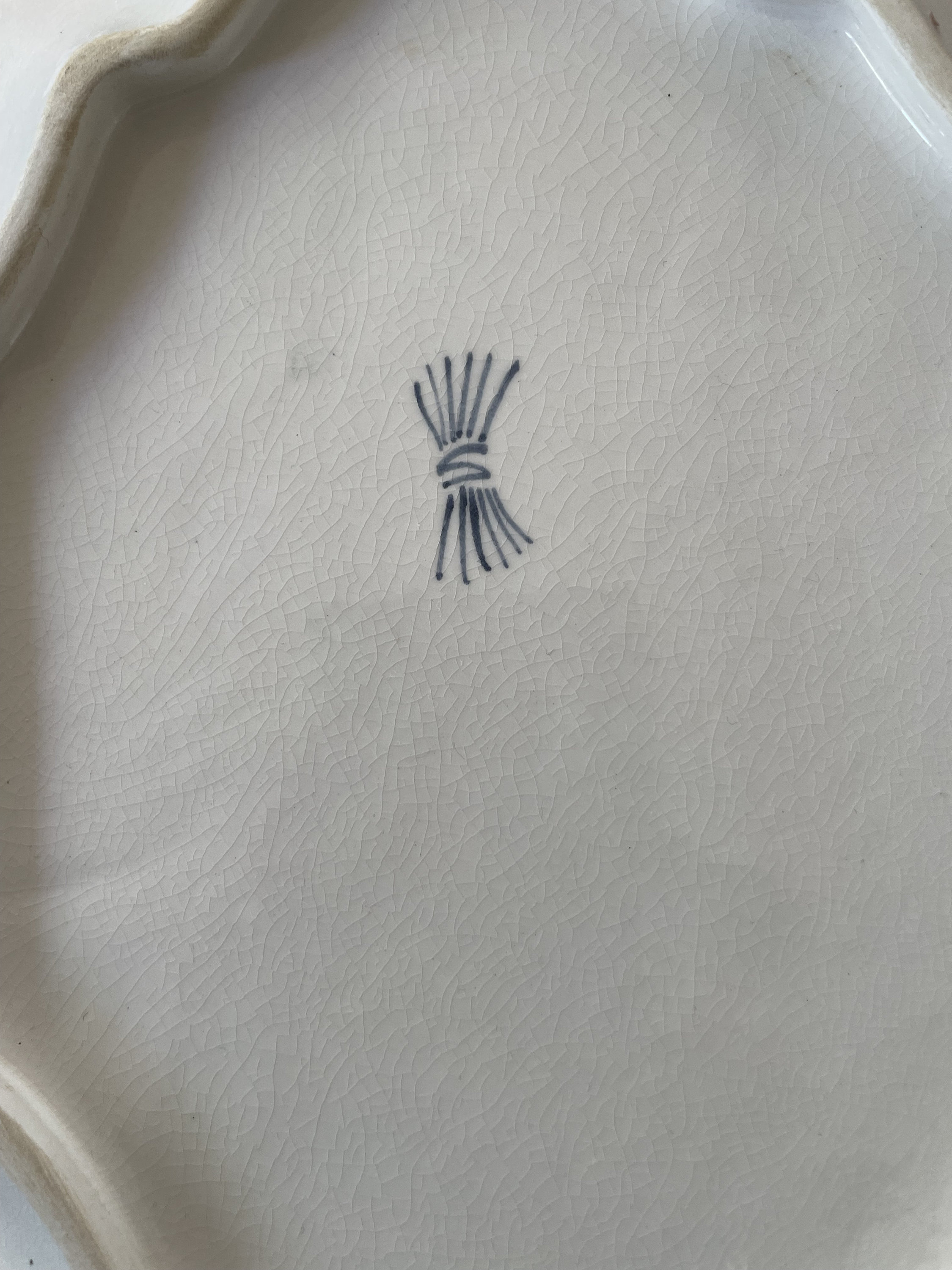 Antique Dutch Delft Plate Birds & Flowers Art Polychrome Decorative ...