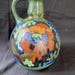 Antique Dutch Gouda Pottery Pitcher. Approx 1920. Several Marks. Decor ...