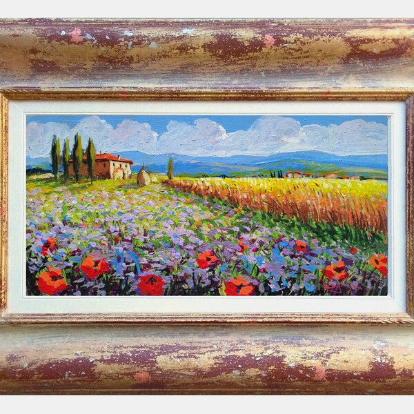 Tuscany Painting - Etsy