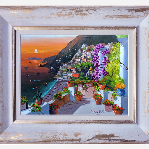 Positano Painting - Etsy