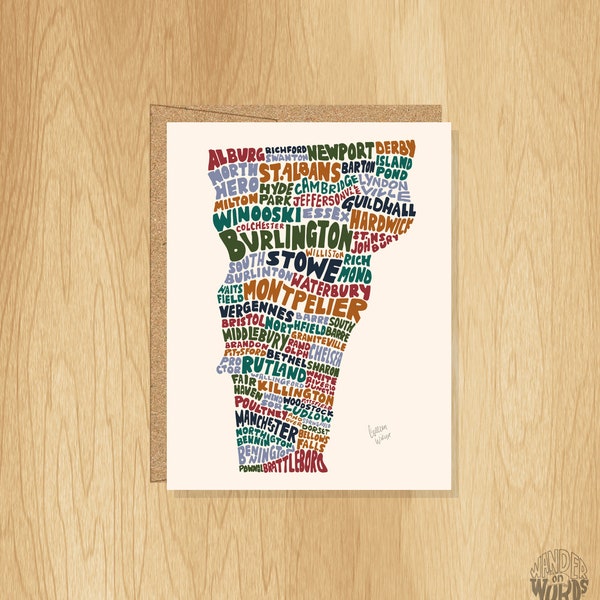 Hand Lettering Card - Etsy