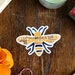 Hand-lettered Bee Sticker, Keeping of Bees Sticker, Beekeeper Sticker ...