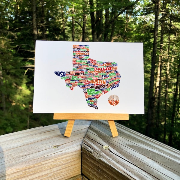 Texas Postcards - Etsy