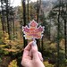 Hand-lettered Maple Syrup Leaf Sticker, Maple Sticker, Vermont Sticker ...