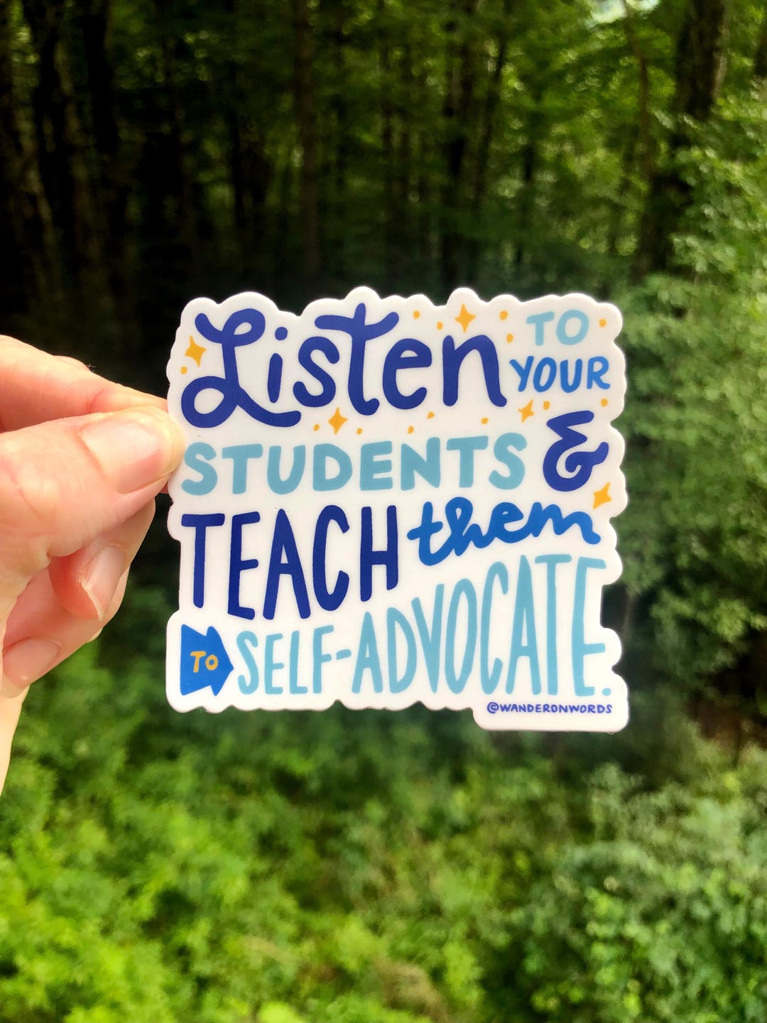 Teach to Self-advocate Sticker, Art From Collaboration for Multilingual ...