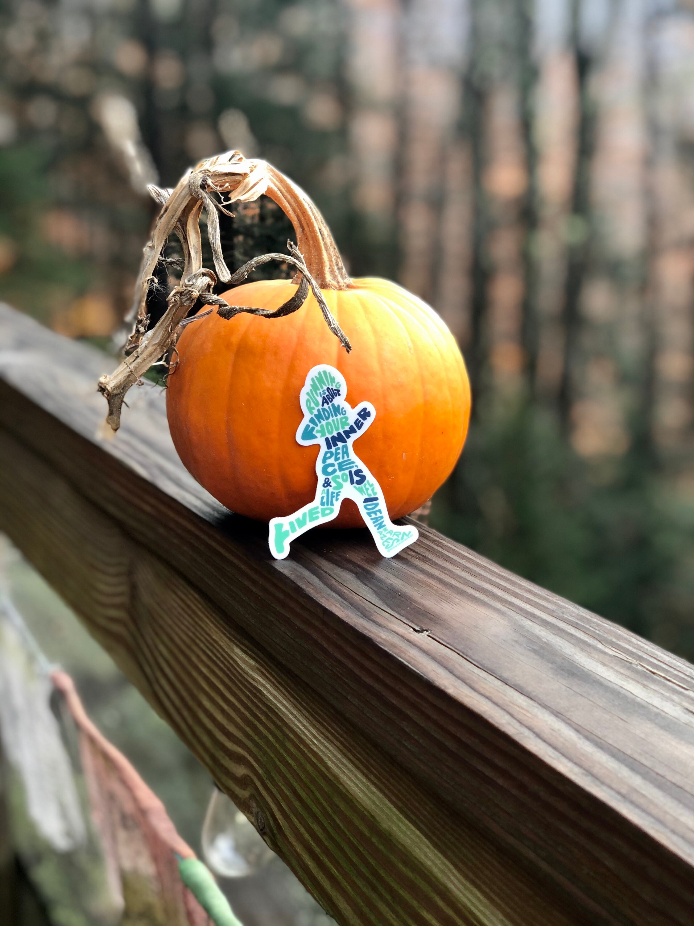 Hand-lettered Runner Sticker Running Sticker Sticker for | Etsy