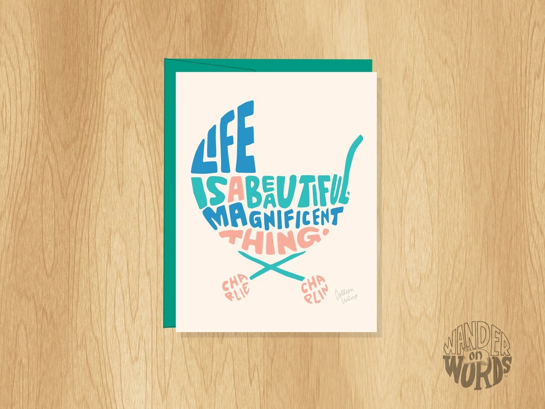 Hand-lettered Baby Carriage Card, Baby Card, Baby Shower Card, New ...