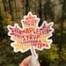 Hand-lettered Maple Syrup Leaf Sticker, Maple Sticker, Vermont Sticker ...