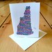 Hand-lettered New Hampshire Card New Hampshire Shape Card - Etsy