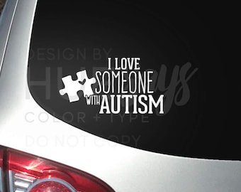 Autism Car Decal - Etsy