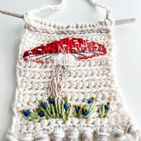 Textile Mushroom - Etsy