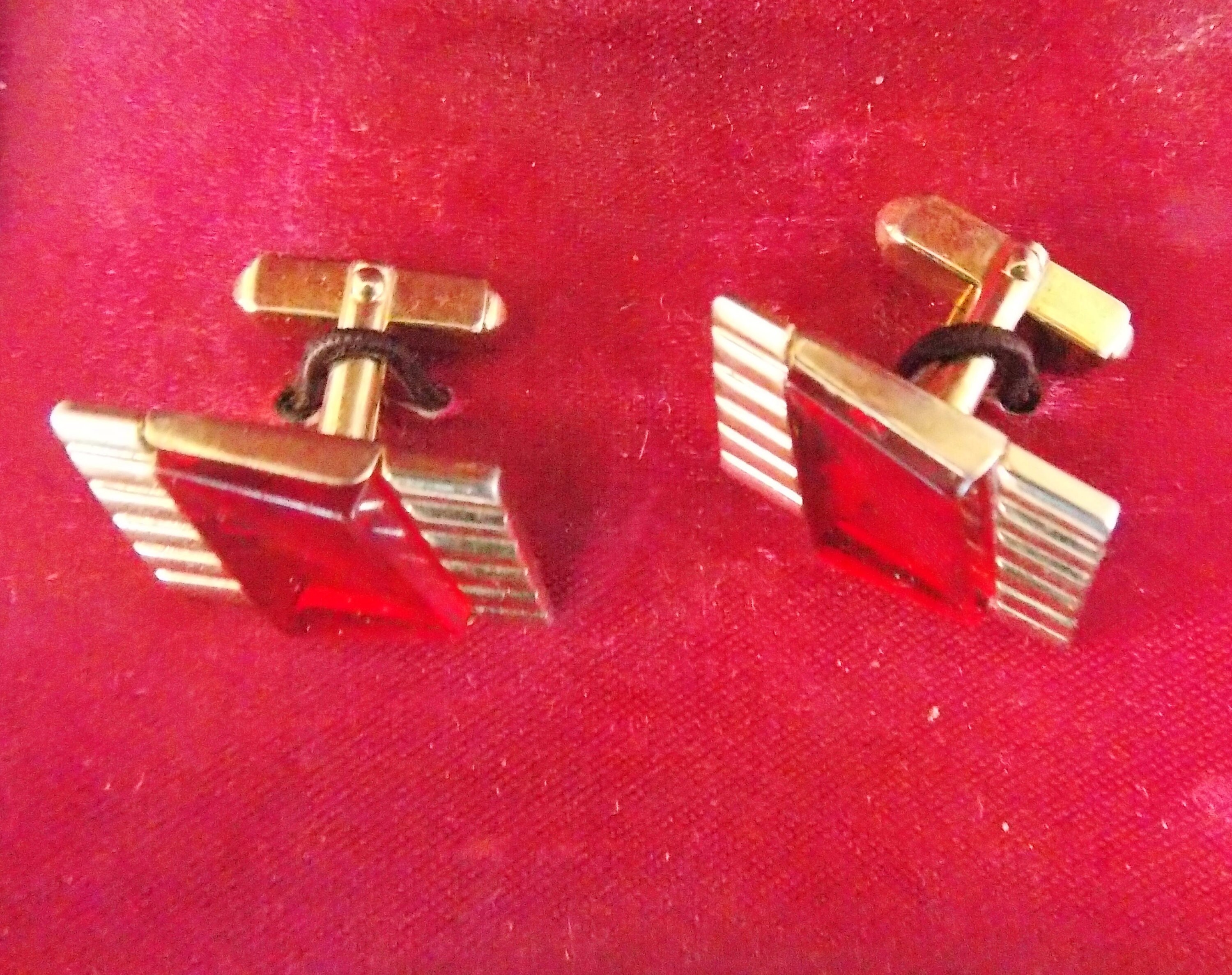1950's Vintage Anson Cufflinks and Tie Bar Set - Etsy
