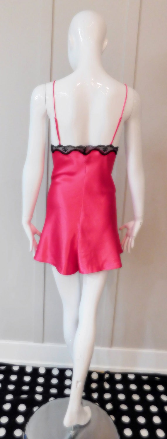 1980’s Vintage Undercover Wear Satin Teddy - Gem