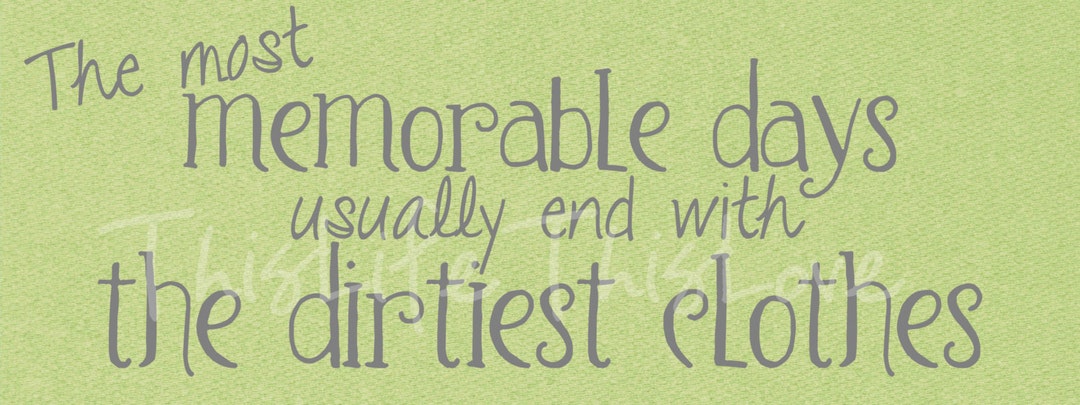 The Most Memorable Days (digital High Resolution File for Printing) - Etsy