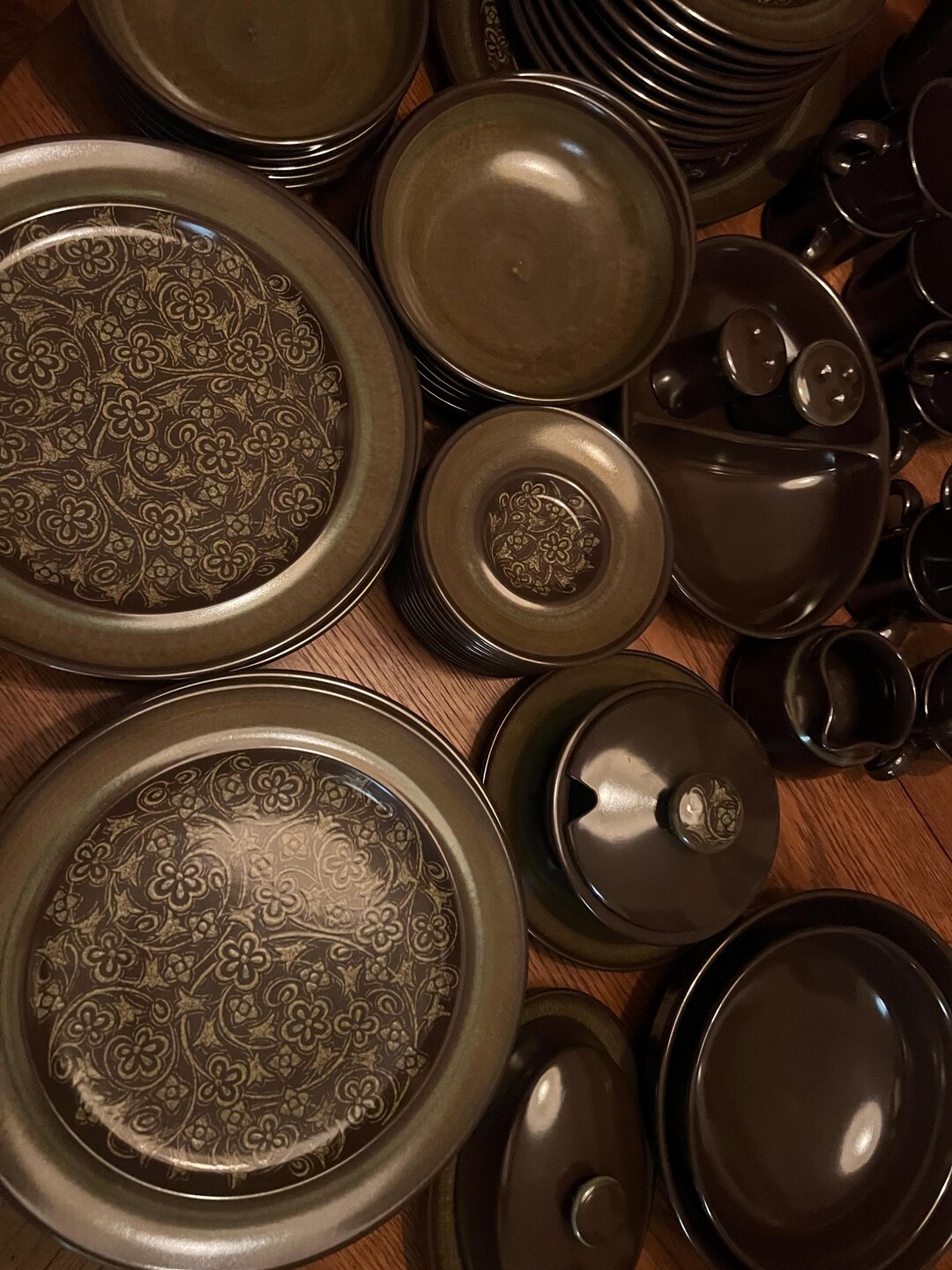 Franciscan Madeira Mid Century Stoneware Dinnerware Set New Old Stock ...