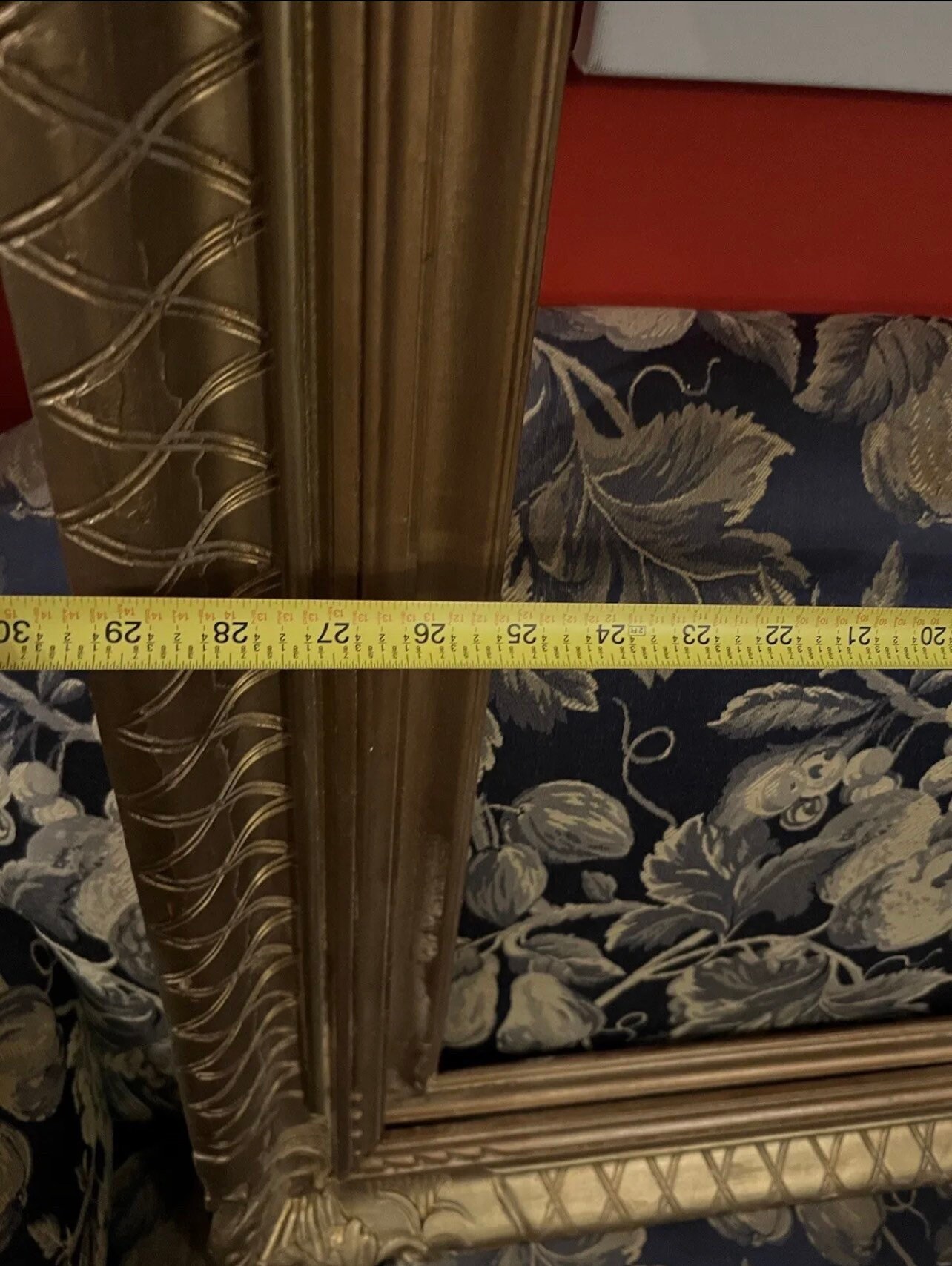Antique Gesso Gold Gilt Wood Frame Large Ornate Fine Art - Etsy