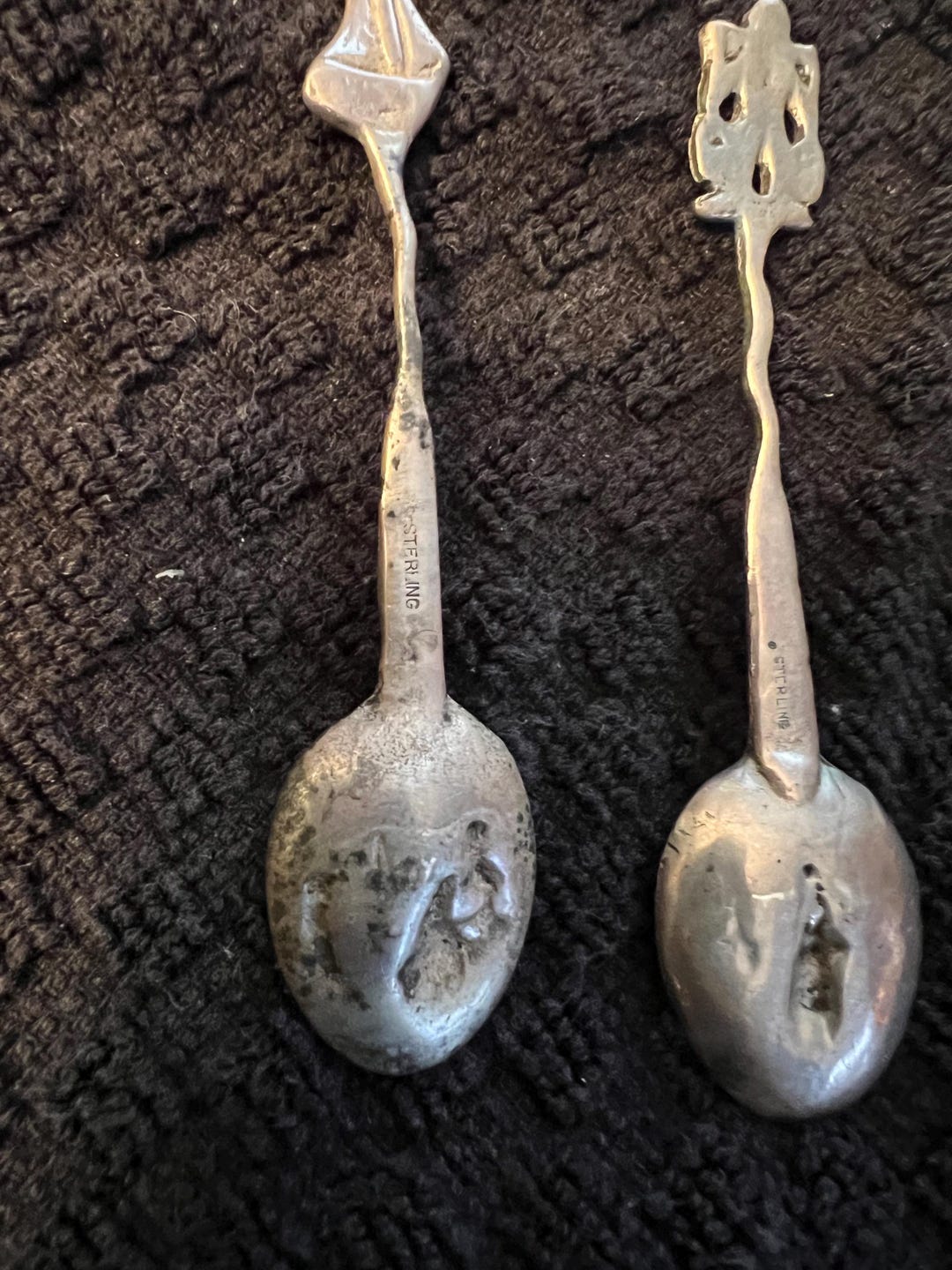 Antique 19th Century Dutch Nautical Demitasse Spoon Sailing Sterling ...