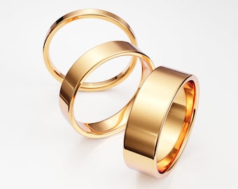 Simple Gold Band - Etsy