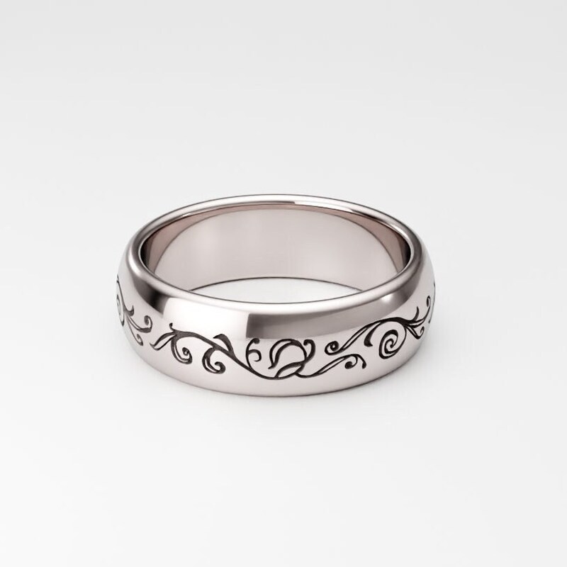 Floral Scroll Design - Etsy