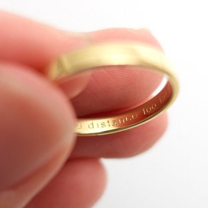 Personalized Ring Engraving, Ring Order Add-on — Custom Deep Laser ...