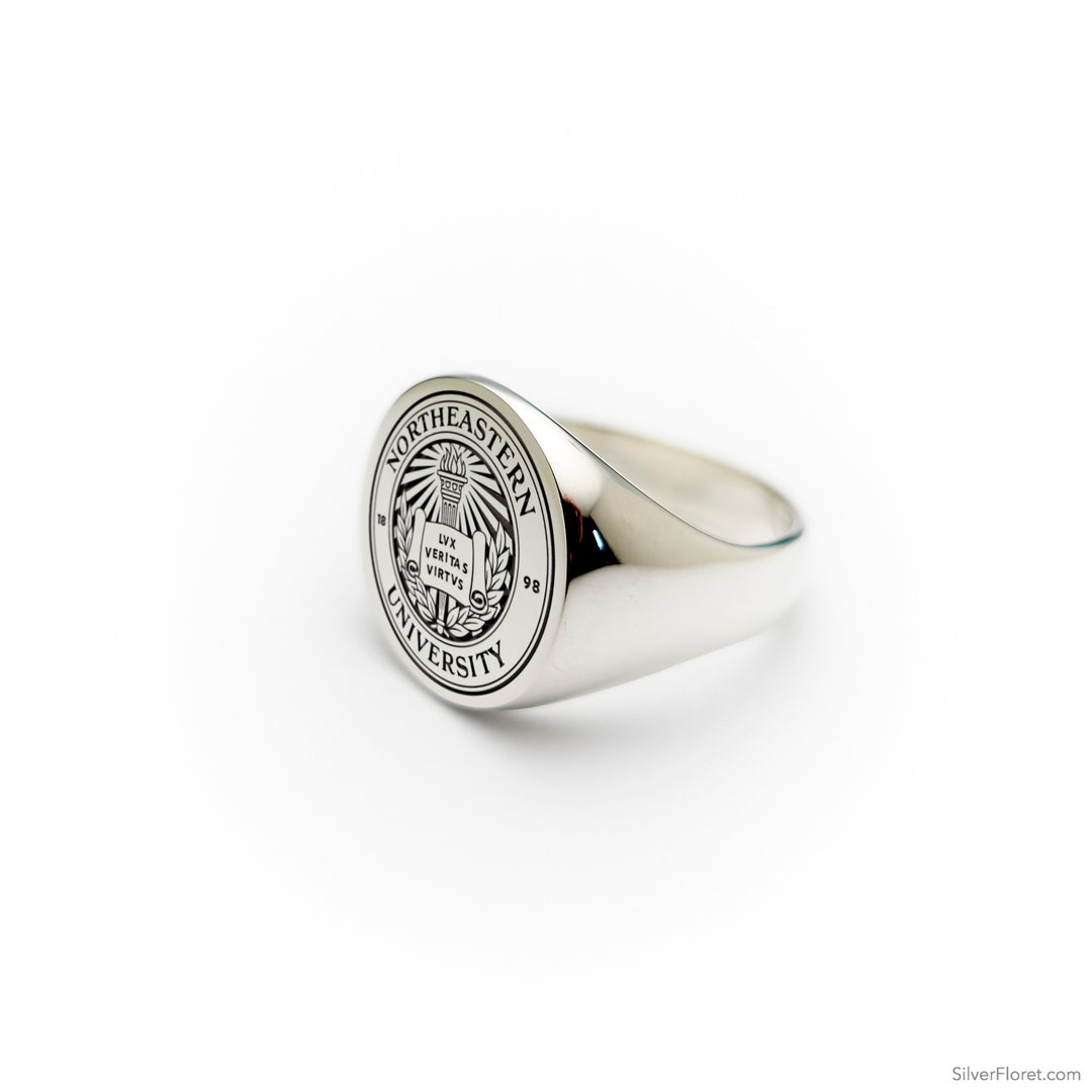 Custom Mens Signet Ring, Graduation Ring, Class Ring, College Ring ...