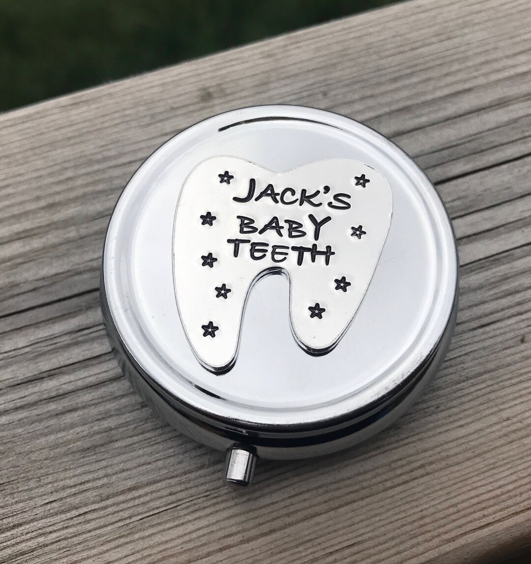 Personalised Baby Teeth Pot, Tooth Fairy, First Tooth, Baby Keepsake ...