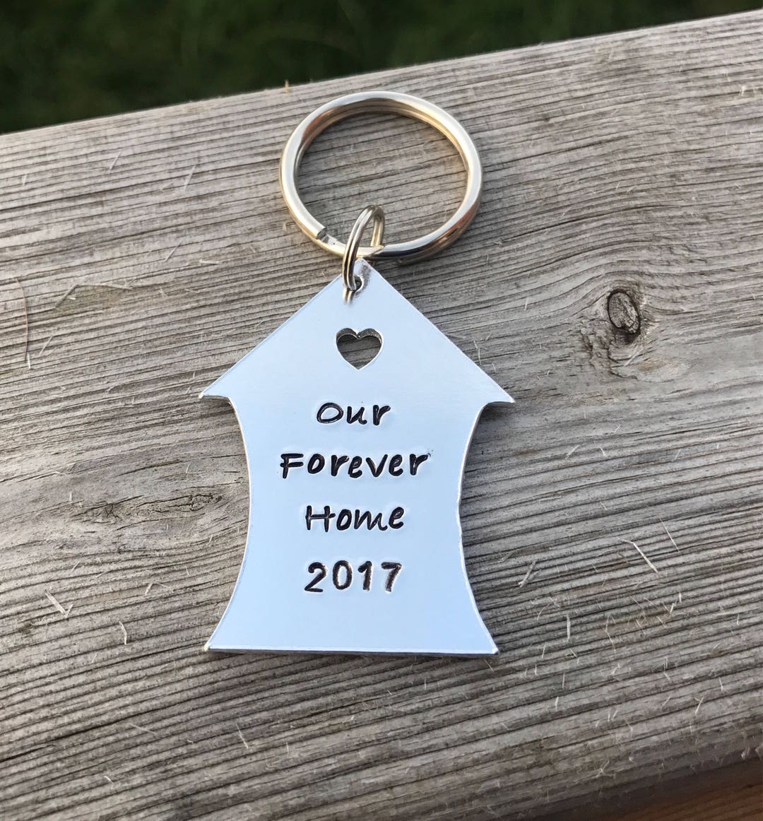 Personalised House Keyring New Home Gift New House Keyring - Etsy UK