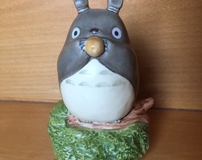 Vintage Totoro Music Box - Ceramic Totoro Music Player - Totoro Playing ...