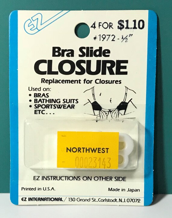 EZ Bra Slide Plastic Closure Replacement for Closures 1/2 - Etsy