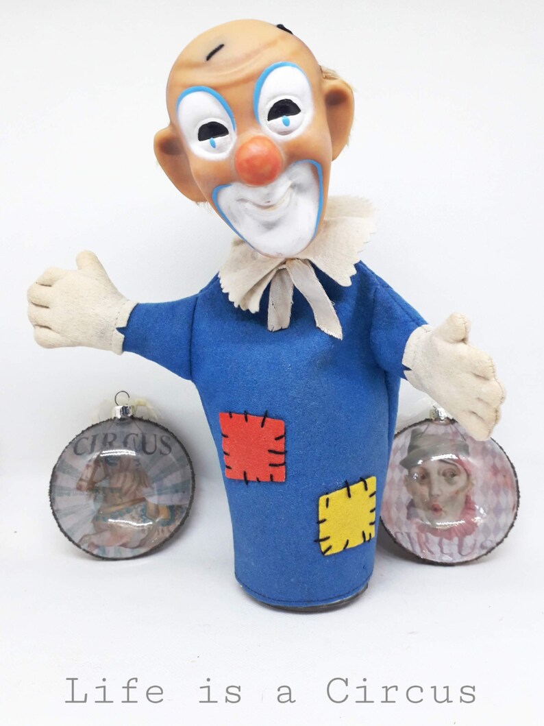 Vintage Steiff Clownie the Clown Hand Puppet - Etsy