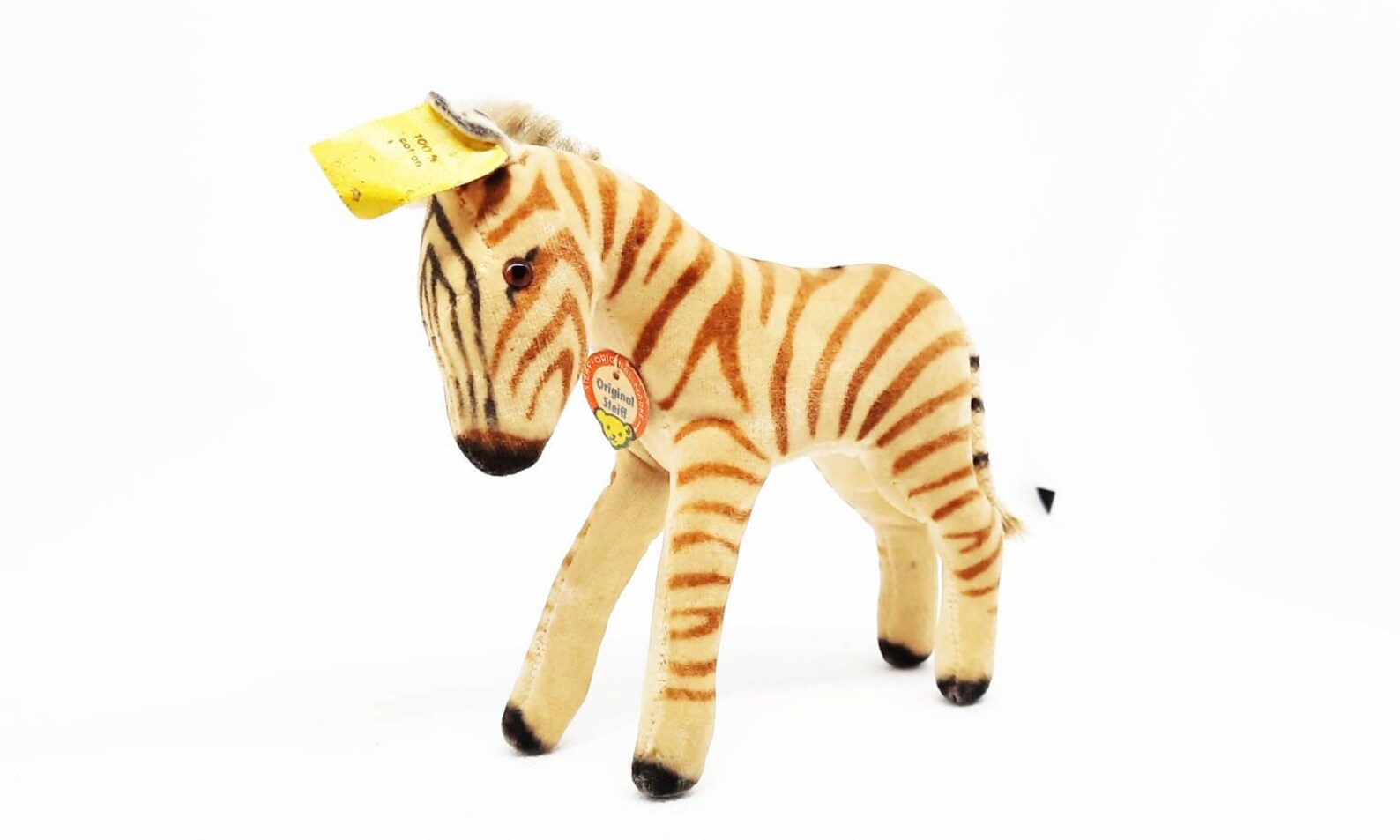 Steiff Zebra 12cm W/all Ids - Etsy