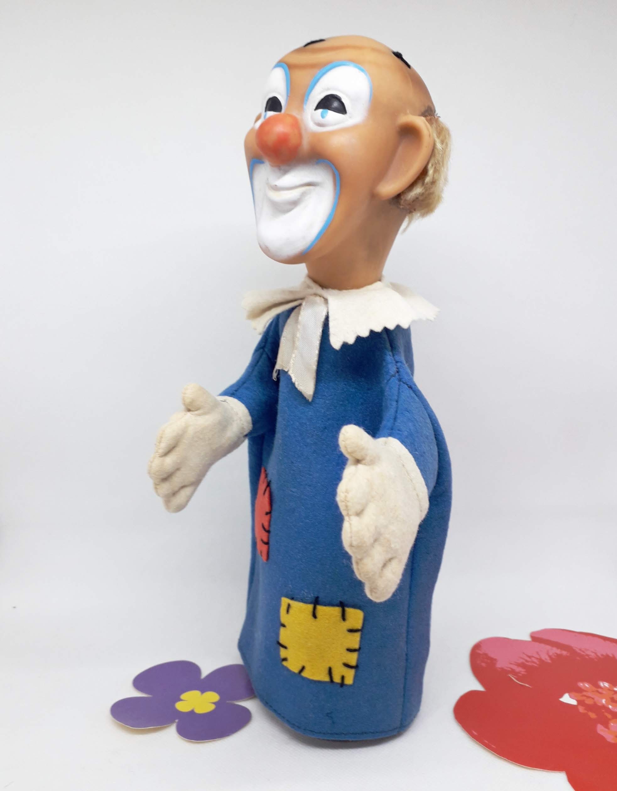 Vintage Steiff Clownie the Clown Hand Puppet - Etsy Ireland