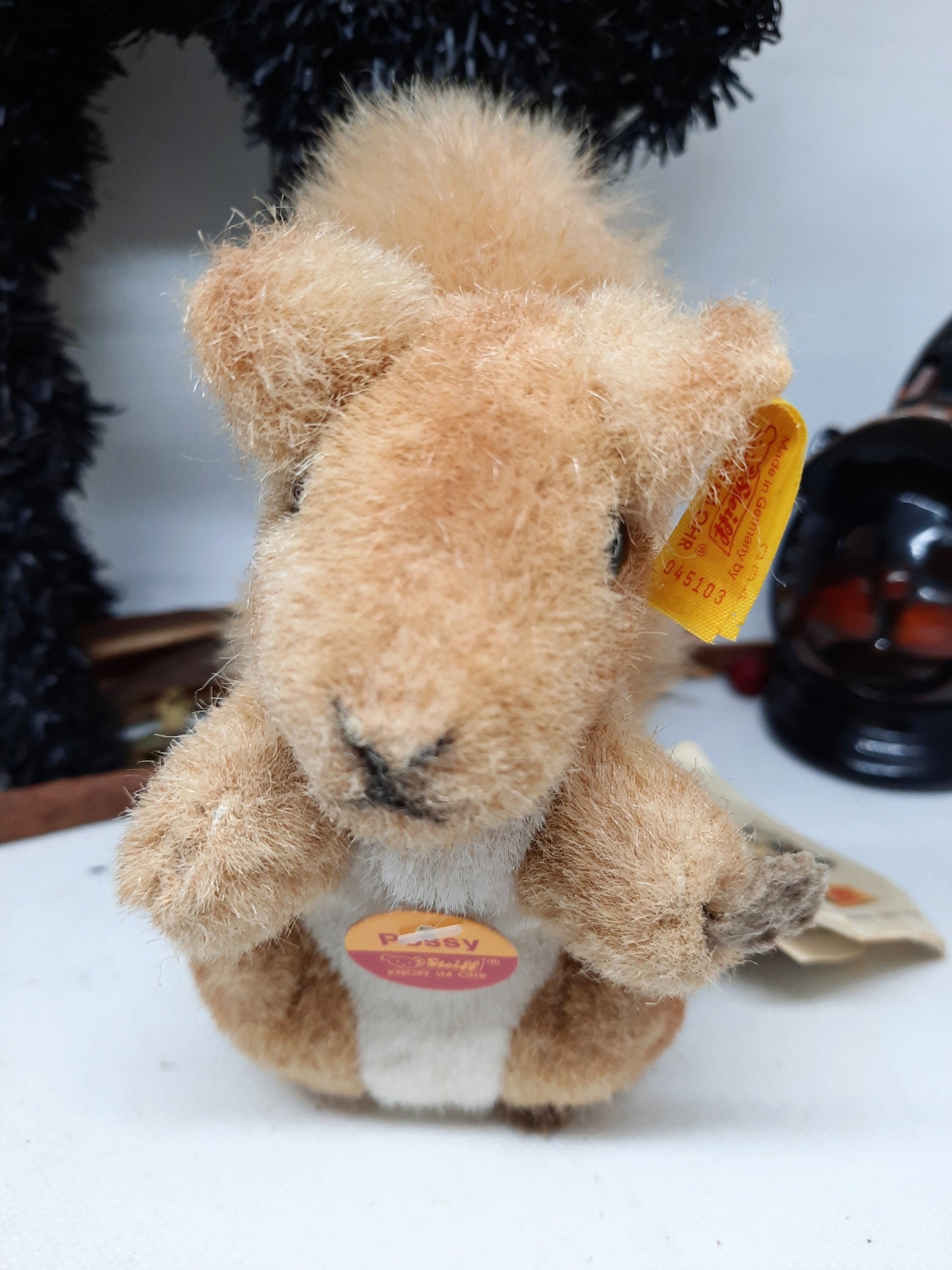 Vintage Steiff Possy Squirrel | Etsy UK