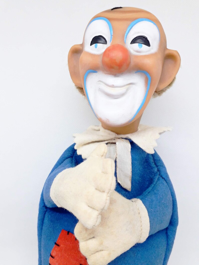 Vintage Steiff Clownie the Clown Hand Puppet - Etsy