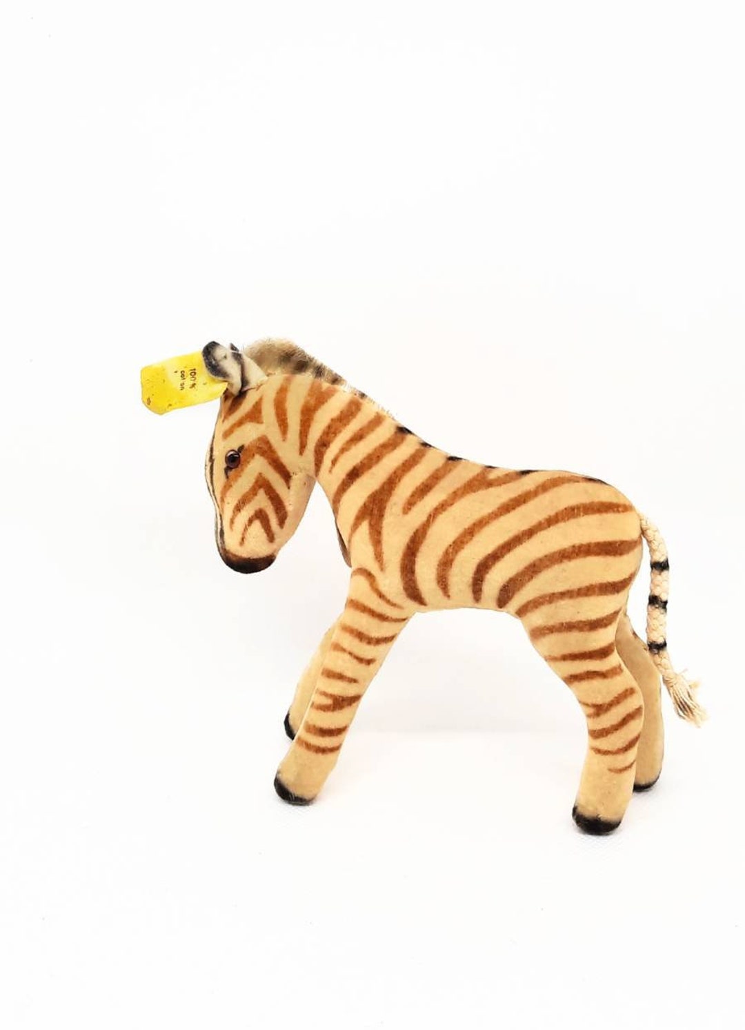 Steiff Zebra 12cm W/all Ids - Etsy Denmark