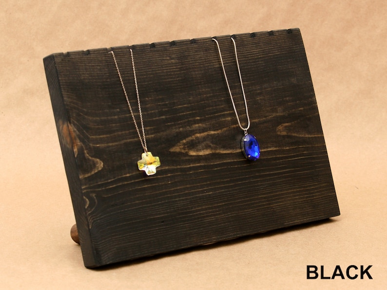 Wooden Necklace Pendant Display Board /necklace Display / | Etsy