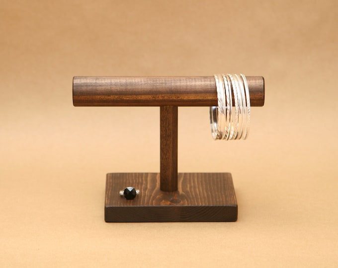 Bracelet Display Stand / T Stand / Solid Wood T-bar / 8 Inch Bar ...