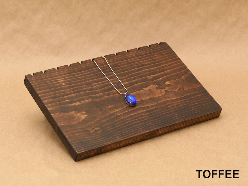 Wooden Necklace Pendant Display Board /necklace Display / | Etsy