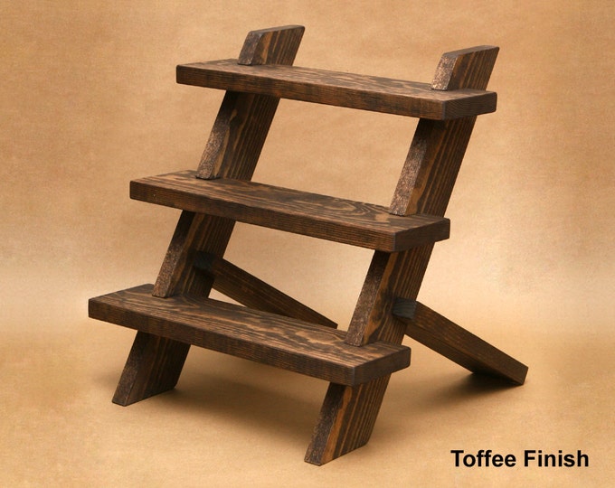 3-tier Portable Display Riser Shelves / Store Display / Cupcake Stand ...