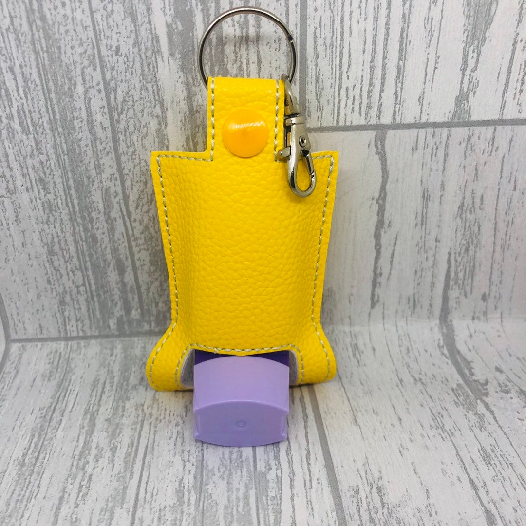 Yellow Inhaler Holder Cover Inhaler Keyring - Etsy