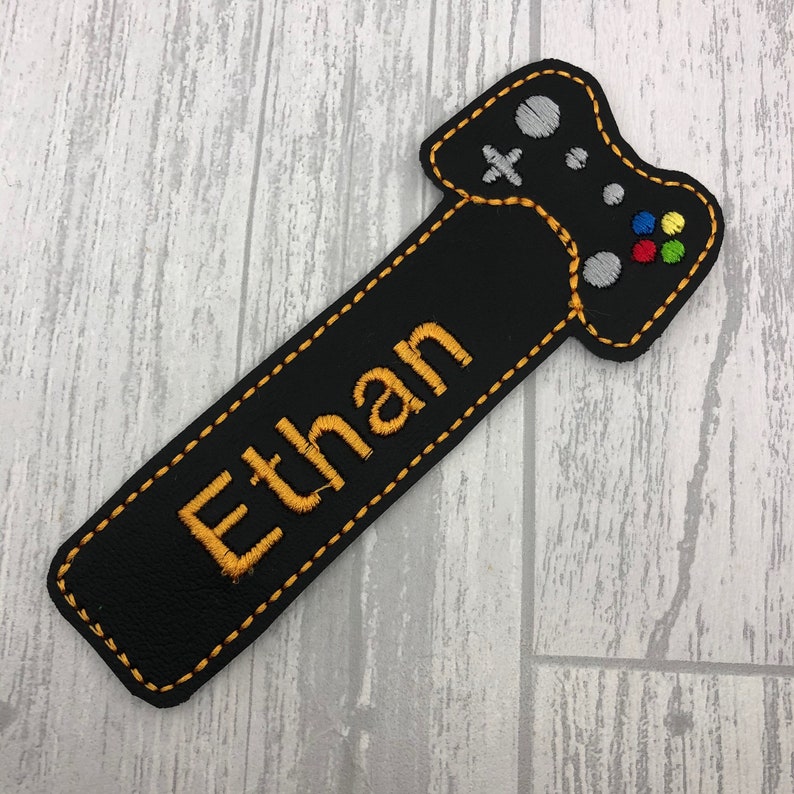 Personalised Game Controller Bookmark Boys Bookmark Gamer - Etsy