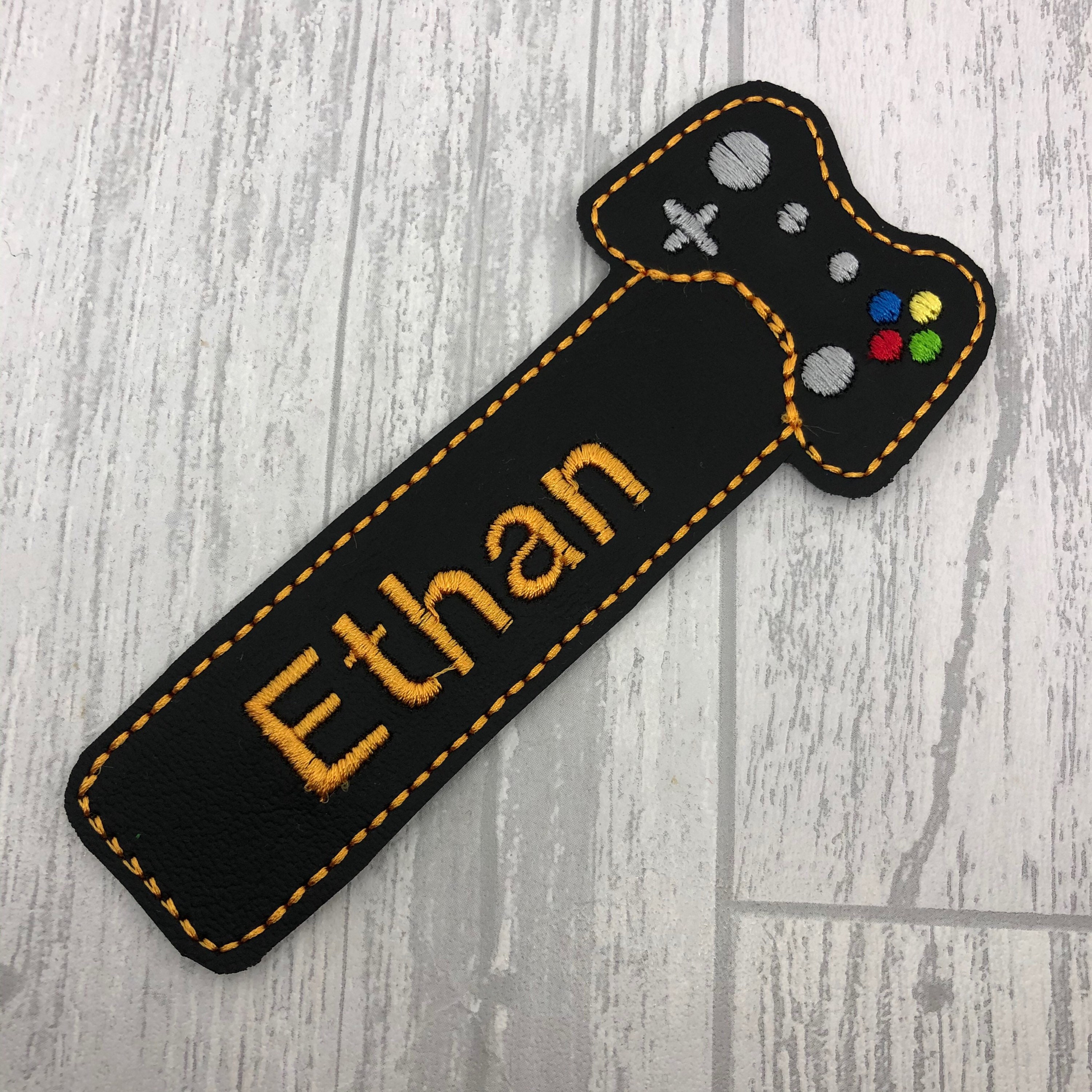 Personalised Game Controller Bookmark Boys Bookmark Gamer - Etsy UK