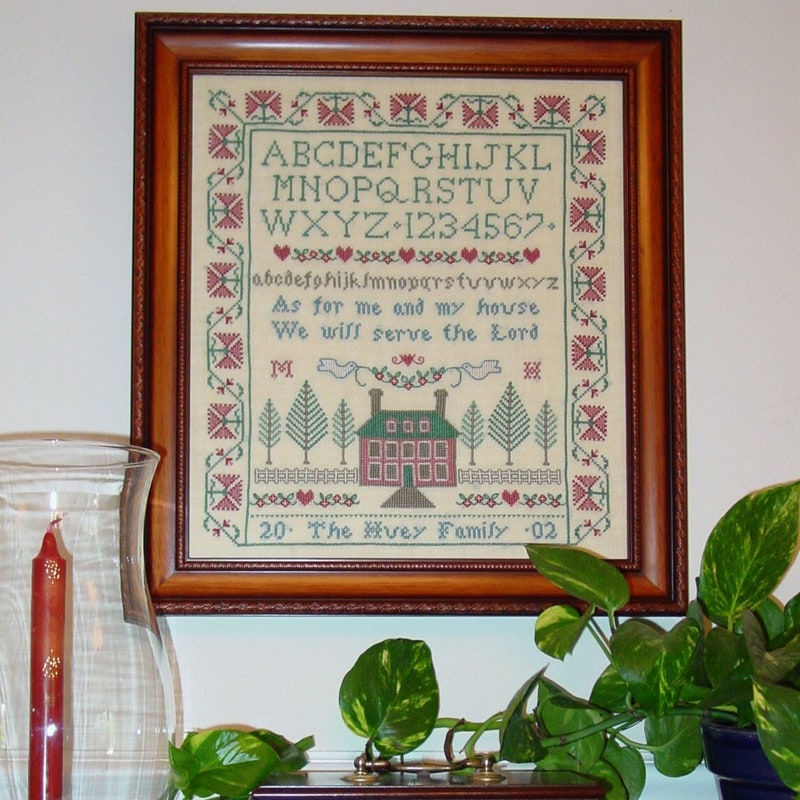 House Sampler - Etsy