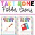 Take Home Folder Covers, Student Homework Folder, Homework Folder Cover ...