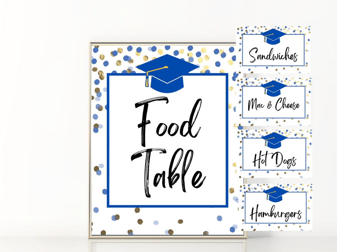 Graduation Food Tents, Graduation Decoration Food Tents, Graduation ...