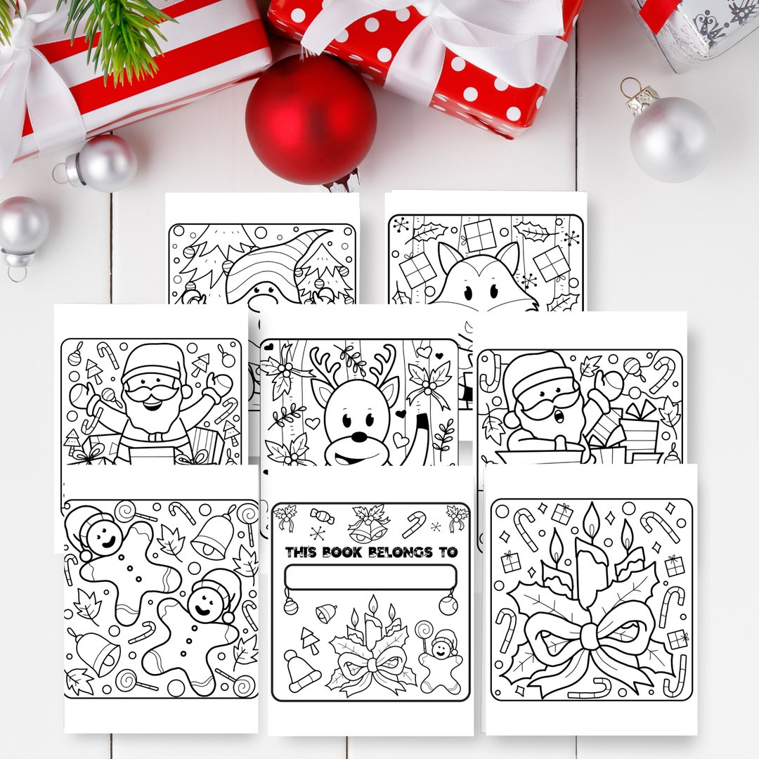 Christmas Coloring Pages, Printable Christmas Coloring Page, Christmas ...