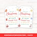 Christmas Treat Thank You Tags Christmas Appreciation Tag Holiday ...